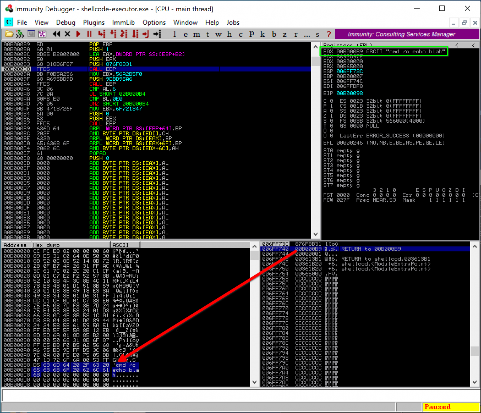 Writing a simple x86 shellcode encoder/decoder – peetKH